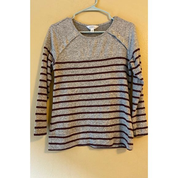 Market & Spruce | Tops | Market And Spruce Striped Top | Poshmark